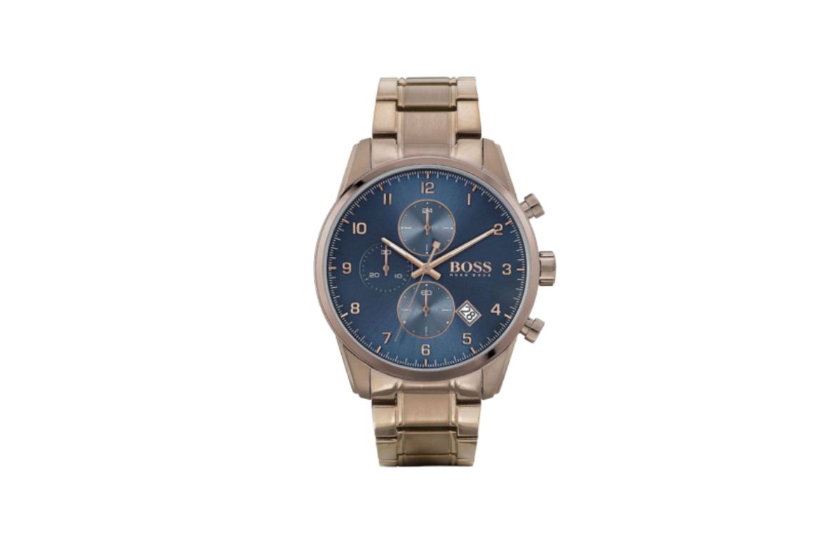 BOSS 1513788 – ZEGAREK MĘSKI Z GRANATOWĄ TARCZĄ DLA MĘŻCZYZNY, KTÓRY ...